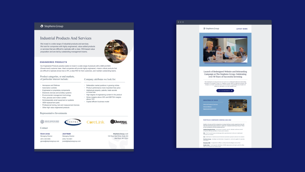 Stephens Group - MonogramGroup